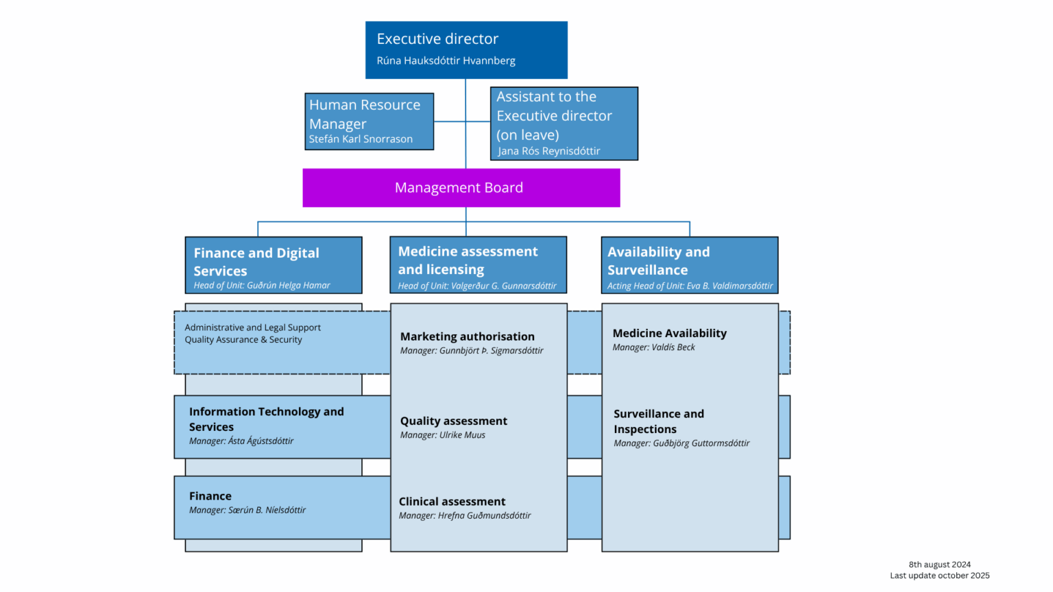Roles and organization - Icelandic Medicines Agency